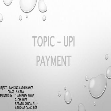 Understanding Fake UPI Transactions: How Scammers Operate | PPTX
