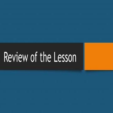 Organization and Management Lesson 2 presentation | PPTX