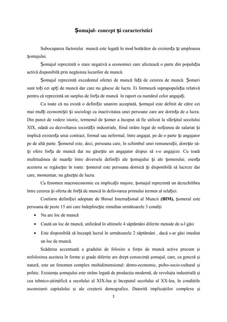 Somajul forme, cauze, evolutii | DOC