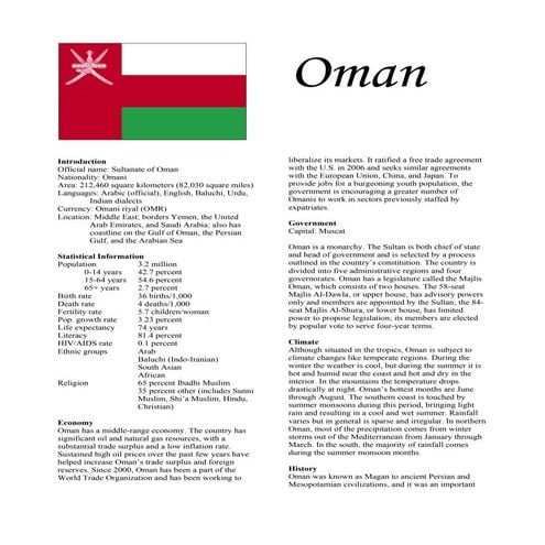 Oman | PDF