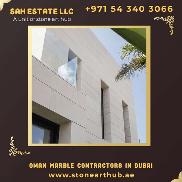 Limestone Contractors For Outdoor Spaces in Dubai - ☎ +971 54 340 3066 ...