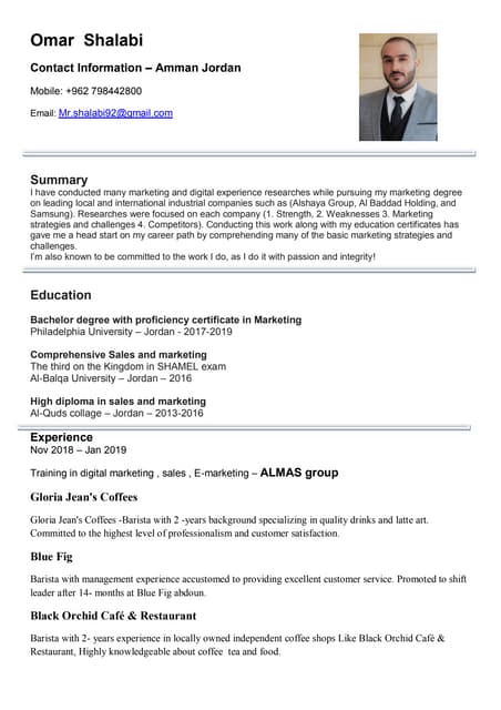 Updated CV for Mohammed Kutbi | PDF