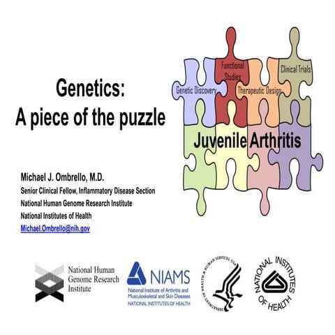 Genetics: A Piece of the Puzzle | PPTX