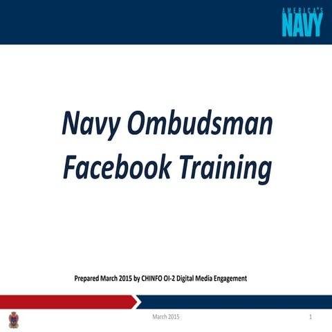 Navy Ombudsman Facebook Training | PPT