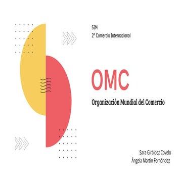 Organización Mundial Del Comercio | PPT