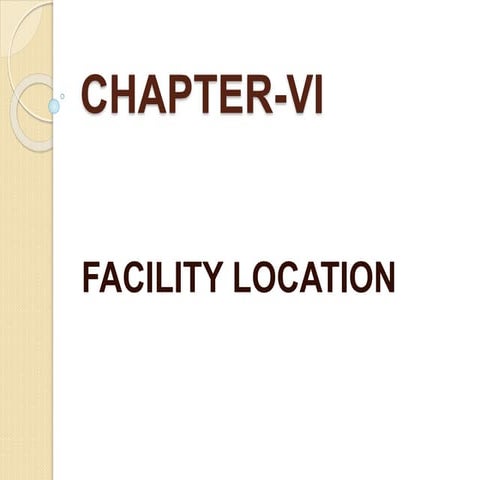OM CHAPTER SIX.PPT