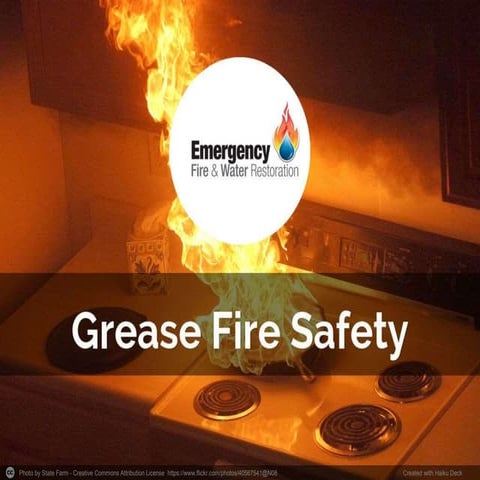 Grease Fire Safety | PPTX
