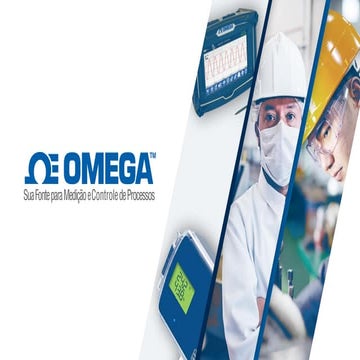 Apresentação Institucional OMEGA Engineering (Português) | PPT