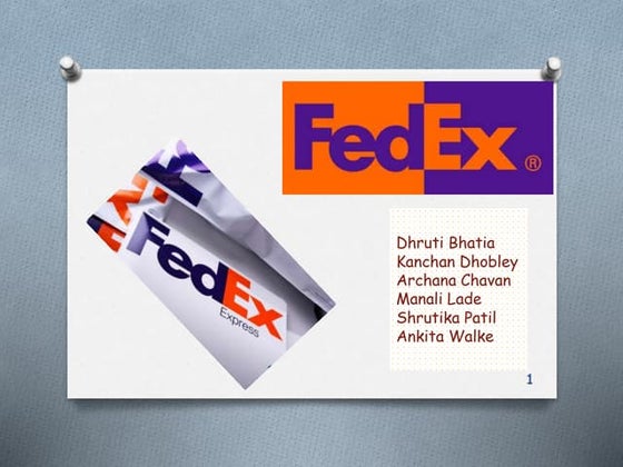 FedEx | PPTX | Logistics and Transportation Industry | Industries