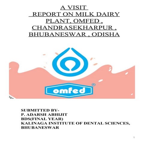 Omfed factory visit | PPT