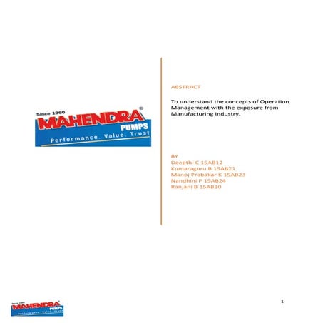 Mahendra Pumps Logo