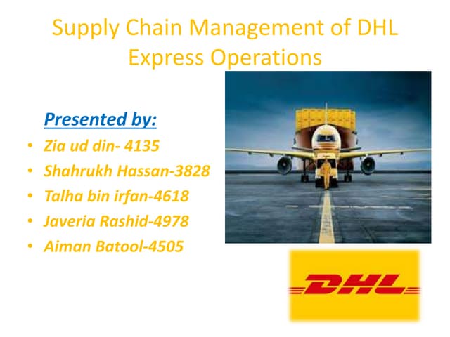 Management information systems in DHL | PPTX