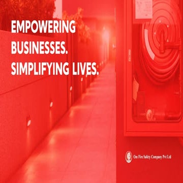 Om fire safety co p ltd ppt v2 (1) | PDF