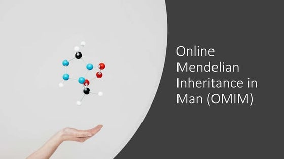 OMIM- Online Mendelian Inheritance in Man | PDF | Genetics | Science