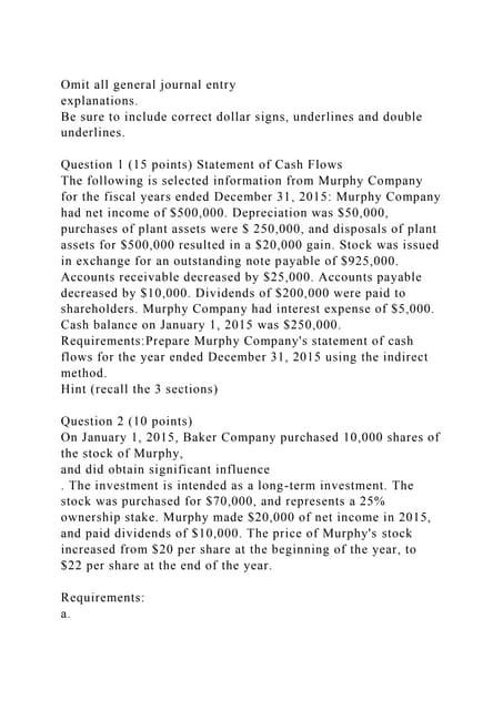 Journal entry worksheet Prepare any journal entry needed to.pdf