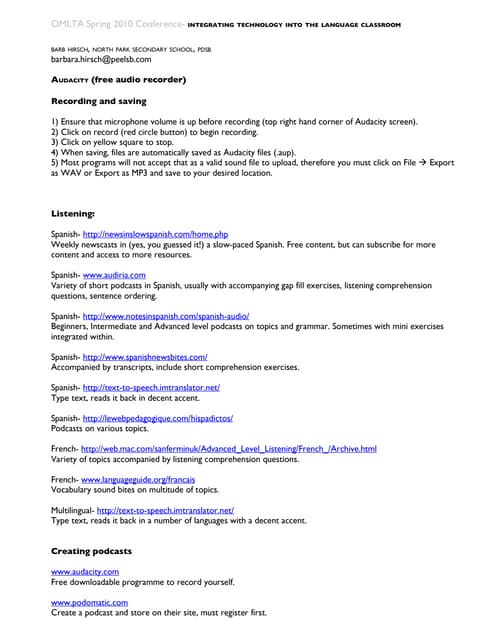 Technology and ELA | PPT