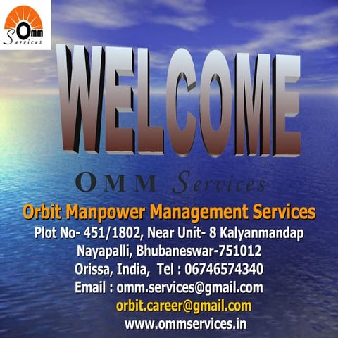 Omm Services Profile | PPT