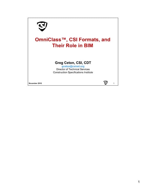 A glossary of BIM terminology | PPT