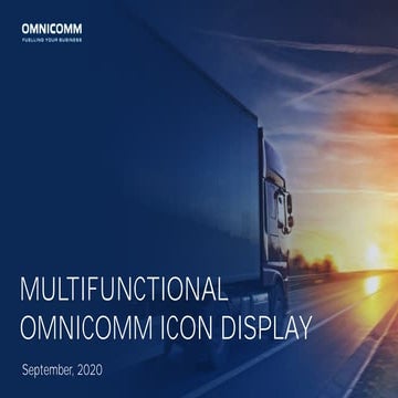 omnicomm icon display sensor monitoring system | PDF