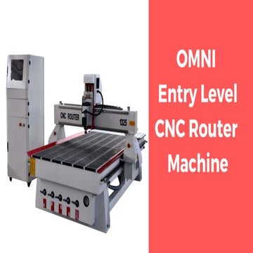 OMNI Entry Level CNC Router | PDF