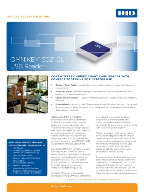 Omnikey user guide | PDF | Operating Systems | Computer Software and Applications