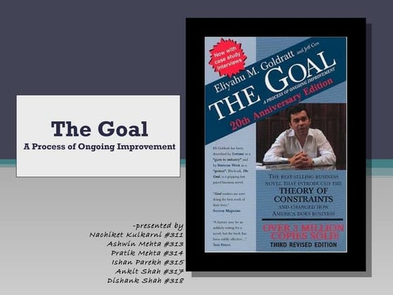 The GOAL - Book Review | PPTX | Business Administration | Business