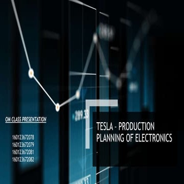 OM PRESENTATION TESLA FINAL electronicss | PPTX