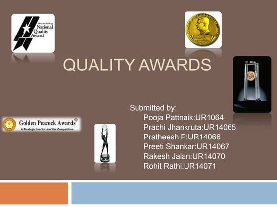 Quality Award | PPT
