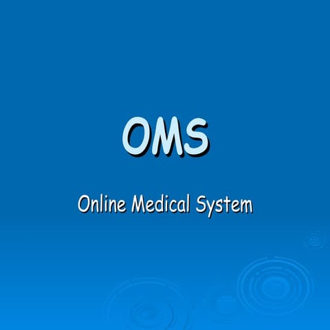 Oms | PPT