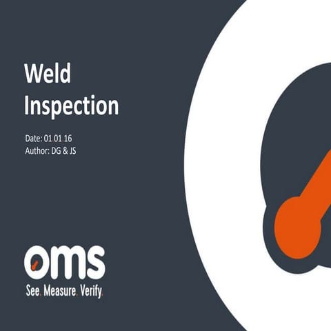 Pipeline weld inspection | PPTX