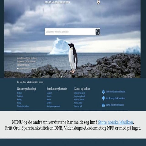 Hvorfor skal forskerne skrive leksikon? | PDF