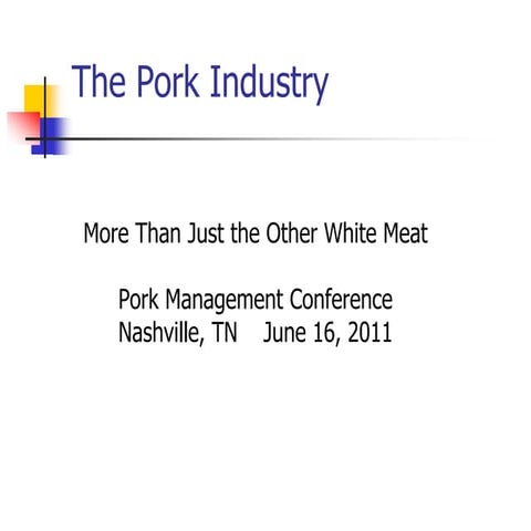 More Than Just the Other White Meat | PPT