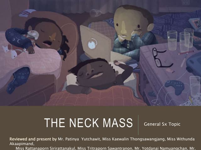 Neck mass differential diagnosis | PPTX
