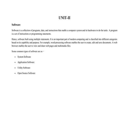 Computer fundamental notes for bachelore students | PDF