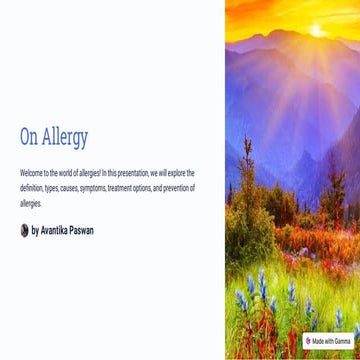 Allergy. | PDF