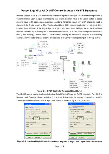 Basic Tutorial on Aspen HYSYS Dynamics - Process control (Tutorial 3) | PDF | Chemistry | Science