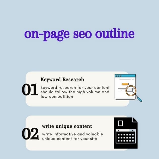 On page seo outline | PDF