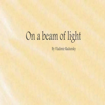 On a beam of life | PPTX