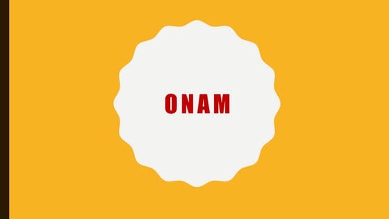 Onam | PDF | National & Civic Holidays | Holidays