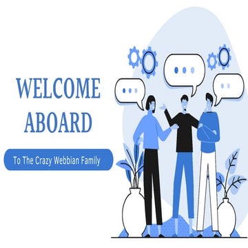 Welcome Aboard | PPT