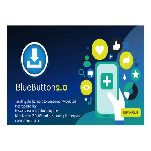 Blue Button 2.0 | PPTX