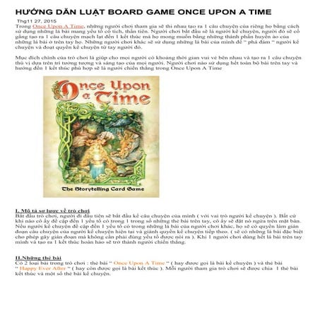 Once upon a time | PDF