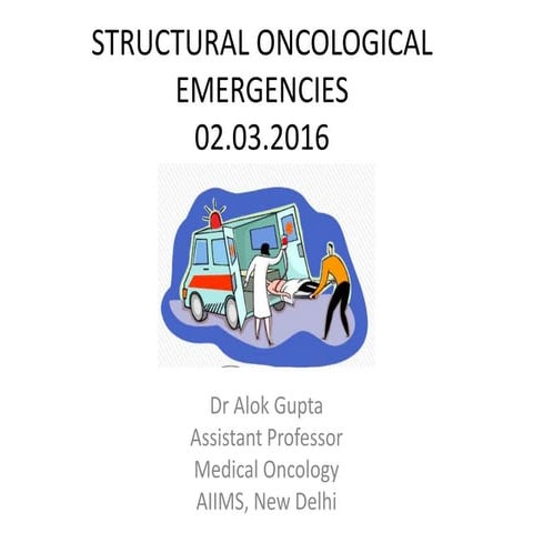 Oncological emergencies | PPTX