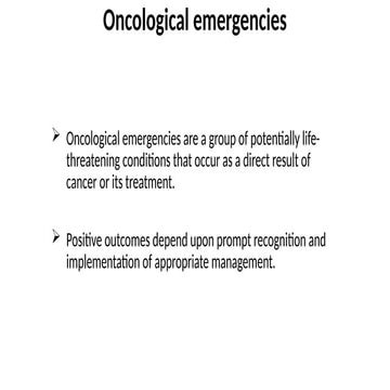 Approach to a patient with oncological emergency.pptx