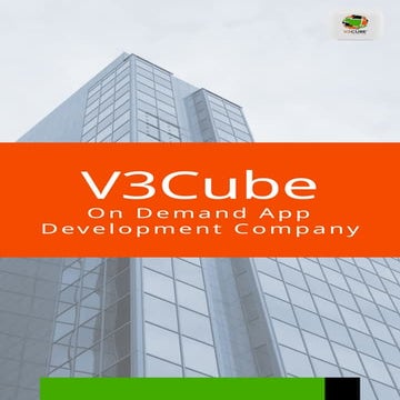 On Demand App Development Company - V3Cube .pptx
