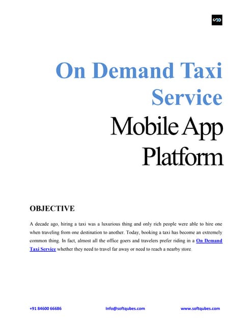 The Role Of Artificial Intelligence in Taxi Booking App Development | PPTX
