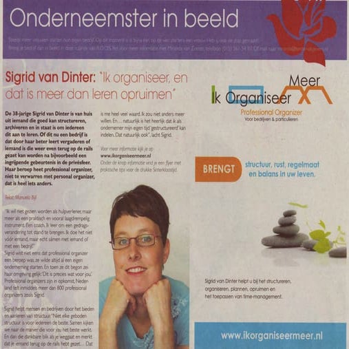 Interview Sigrid van Dinter | PDF | Careers