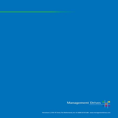 Management Drives Onderwijs brochure | PDF