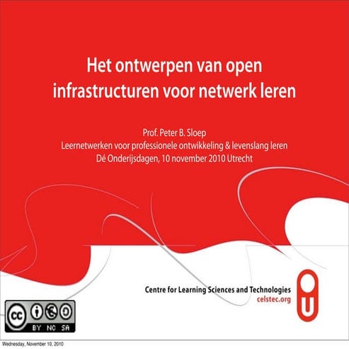 Onderwijsdagen2010 levenslang leren | PDF