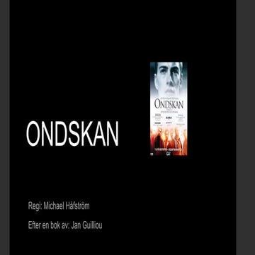 Ondskan | PPTX